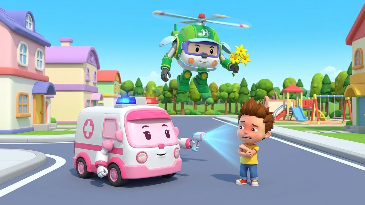 Itchy Forest Adventure!│Nature’s Healing Medicine 🌿 | Robocar Poli ...