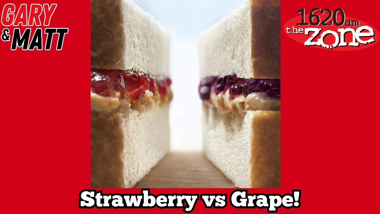 Strawberry vs Grape Jelly! - YouTube
