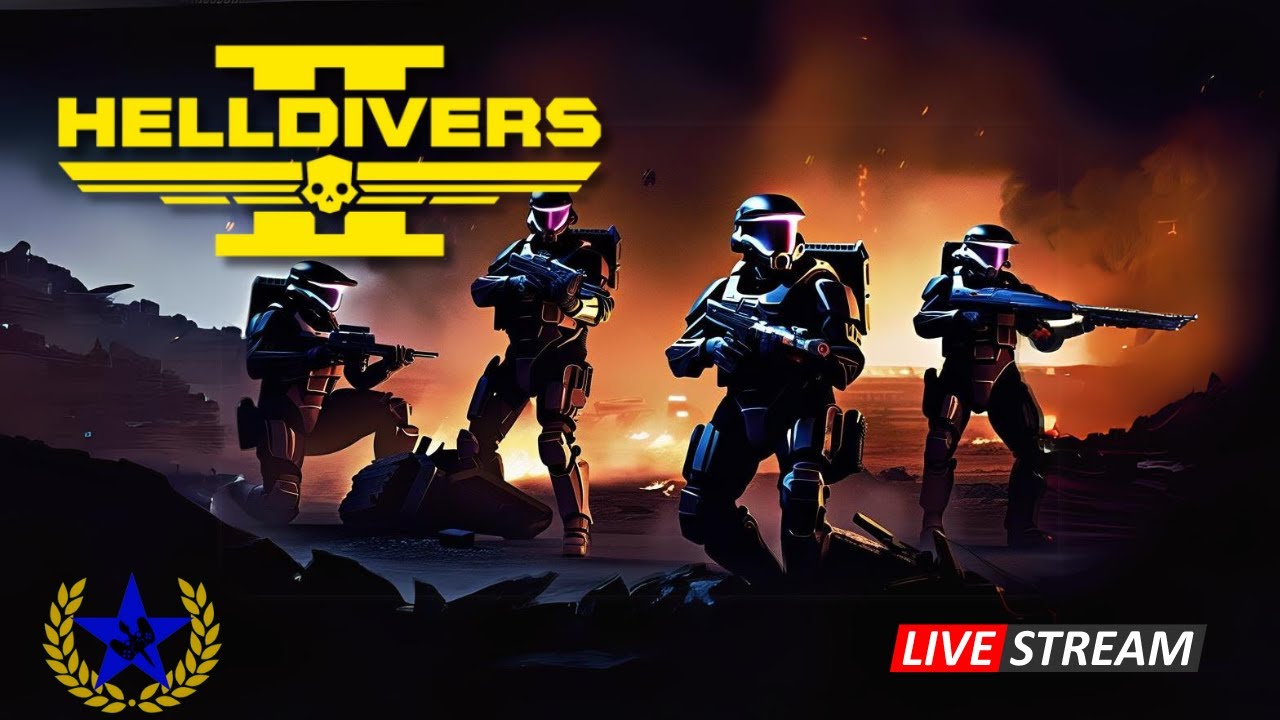 Deploying for Liber-Tea! | Helldivers II LIVE - YouTube