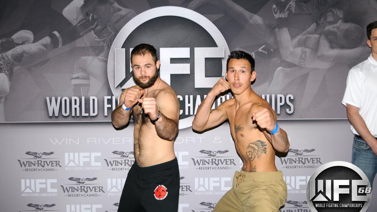 WFC 68| Spenser Stevenson Vs Jon Sherwood April 8th,2017 at Win-River ...
