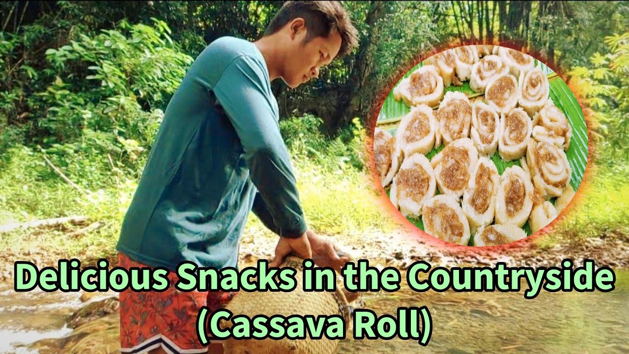 Cooking Delicious Cassava Roll for Snacks | Tangay Toto #cooking # ...