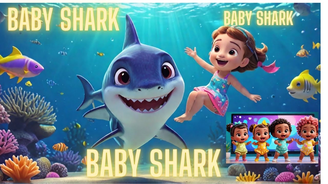 Baby Shark underwater adventures -Baby Songs-Happy Turtles -#babyshark ...