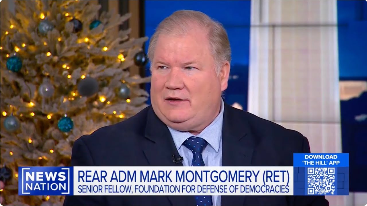 RADM (Ret.) Mark Montgomery on Beijing showing military force around ...