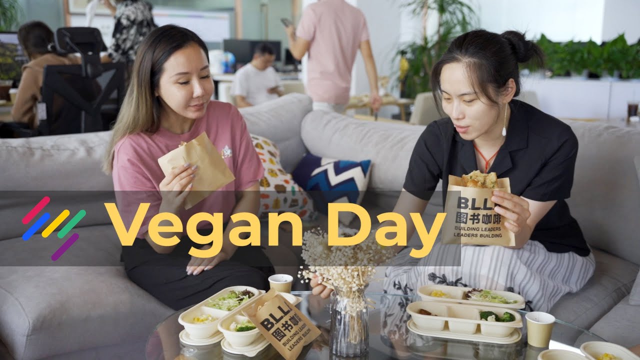Vegan Day at the Office - Healthy Fulfillment - YouTube
