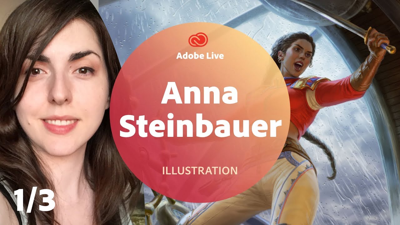 Anna Steinbauer / Illustration - Adobe Live 1/3 - YouTube