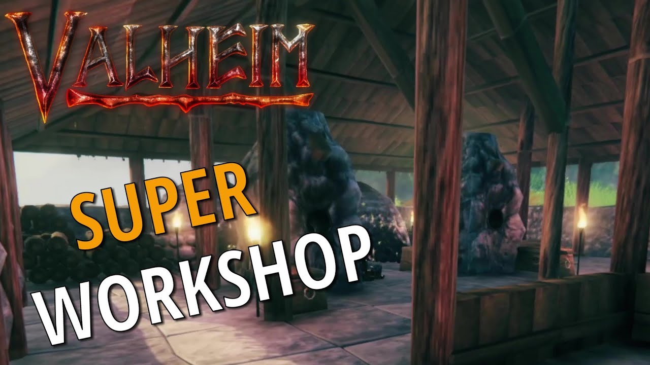Super Efficient Workshop - Valheim - YouTube