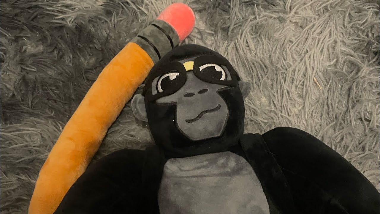 Official gorilla tag plushie unboxing video - YouTube