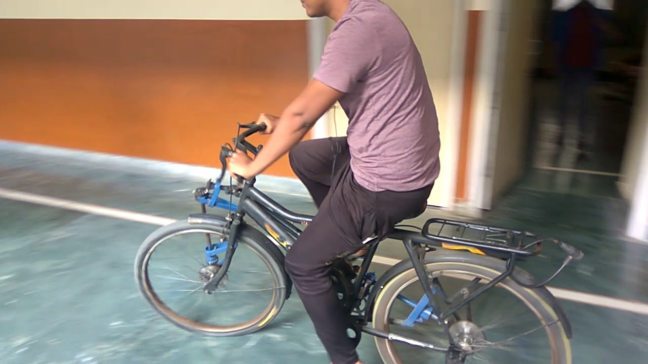 Two wheel shaft drive bicycle #projectmechanical - YouTube