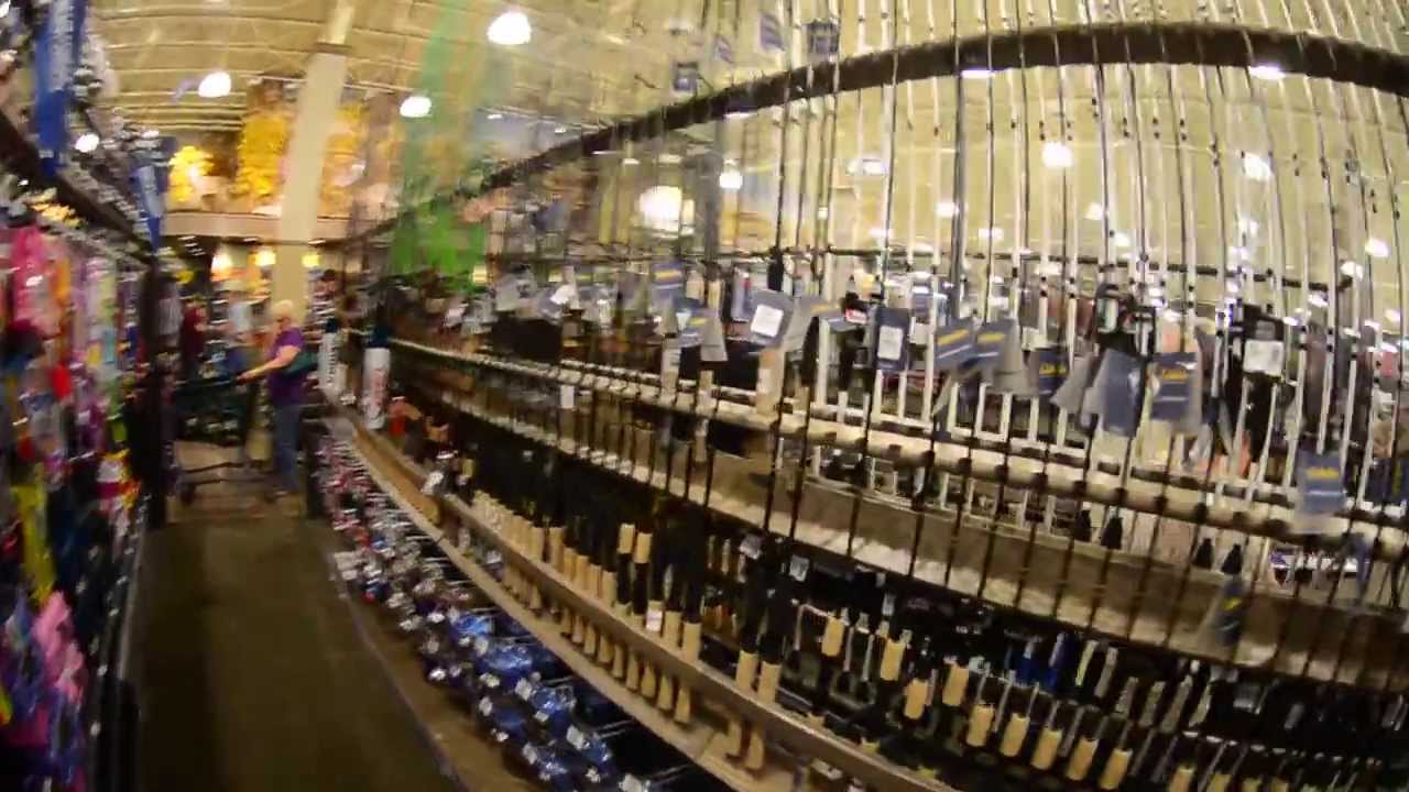 Huge Fishing and Tackle Section at Cabela's Grand Opening Lone Tree ...