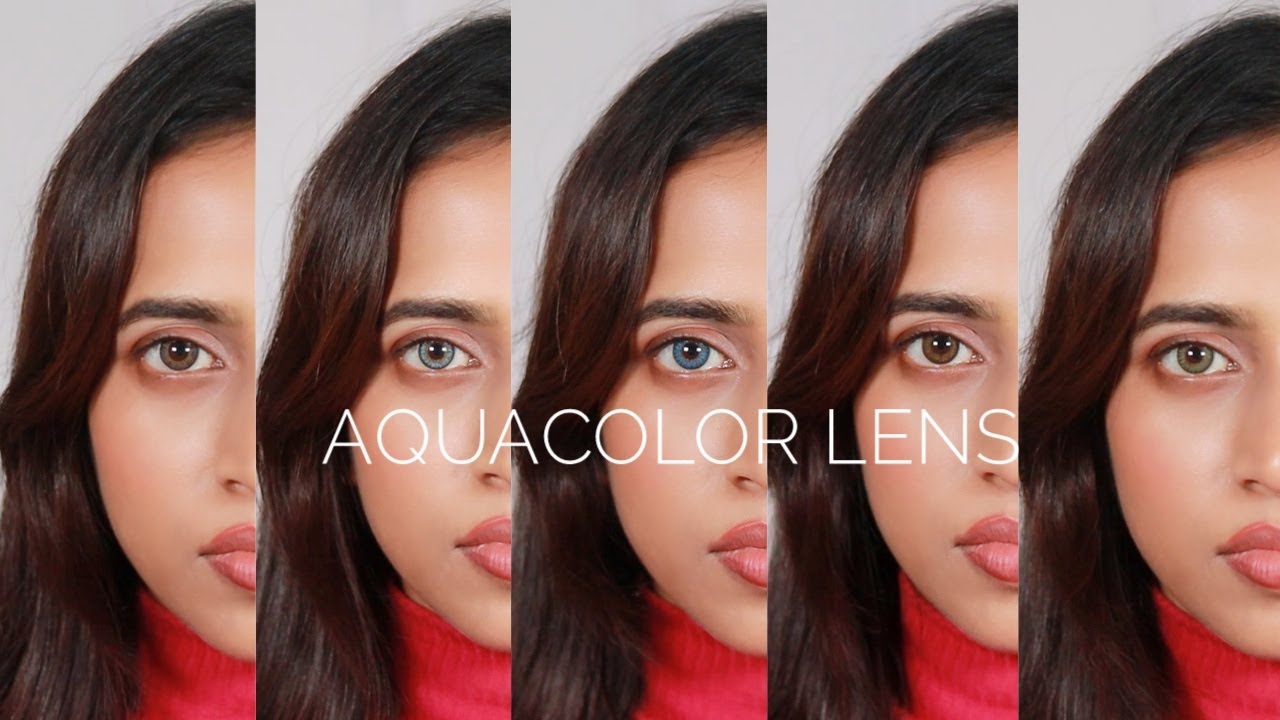 Aqualens : Aquacolor Lens : 5 Best Shades : Only Rs. 120 : Trial Only ...