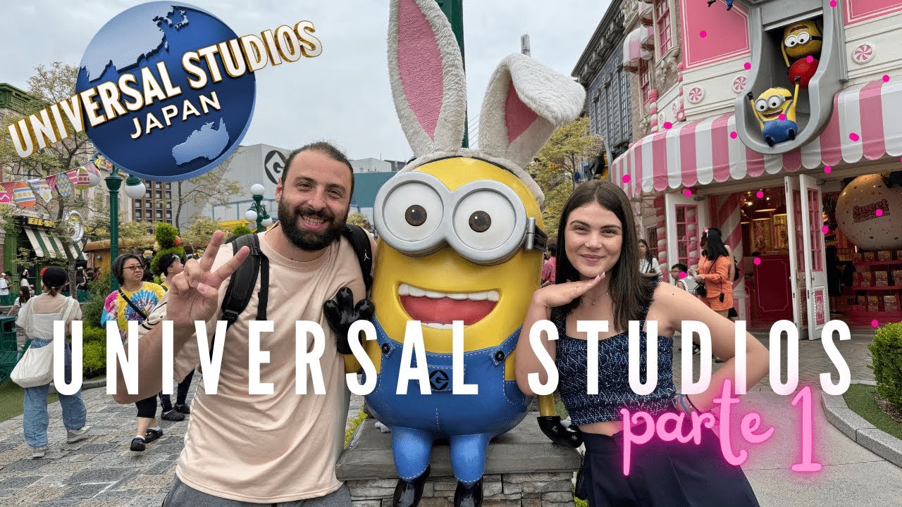 Conocemos a los Minions - Universal Studios Japan - parte 1 - YouTube