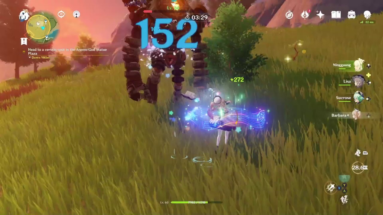 Klee farms for ability upgrades - YouTube