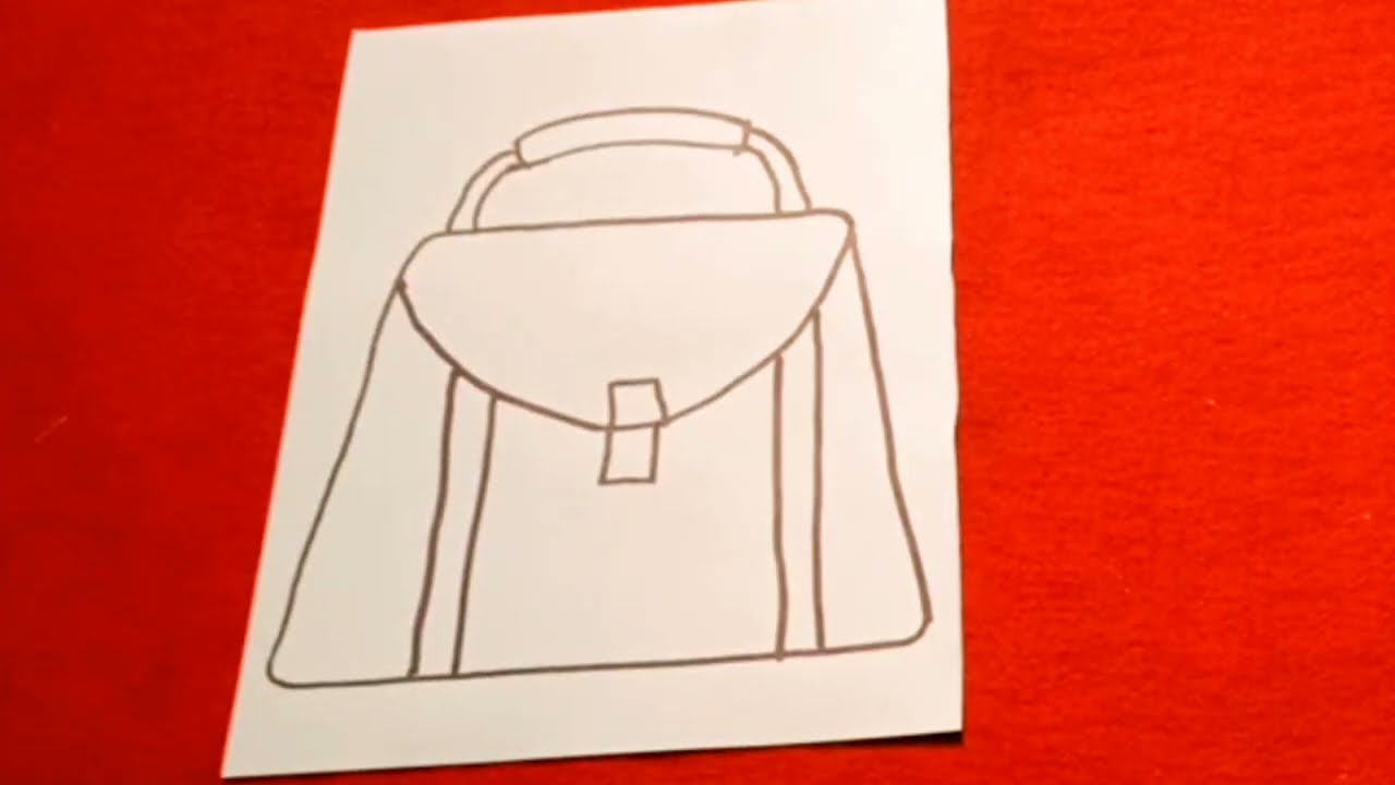 🖌️ Let's Get Creative with Bag and Heart Drawing:Fun for Kids and ...