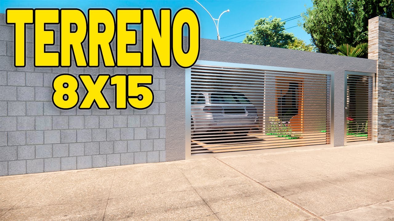 CASA CONSTRUIDA EM TERRENO 8X15 ! INCRIVEL !!! - YouTube