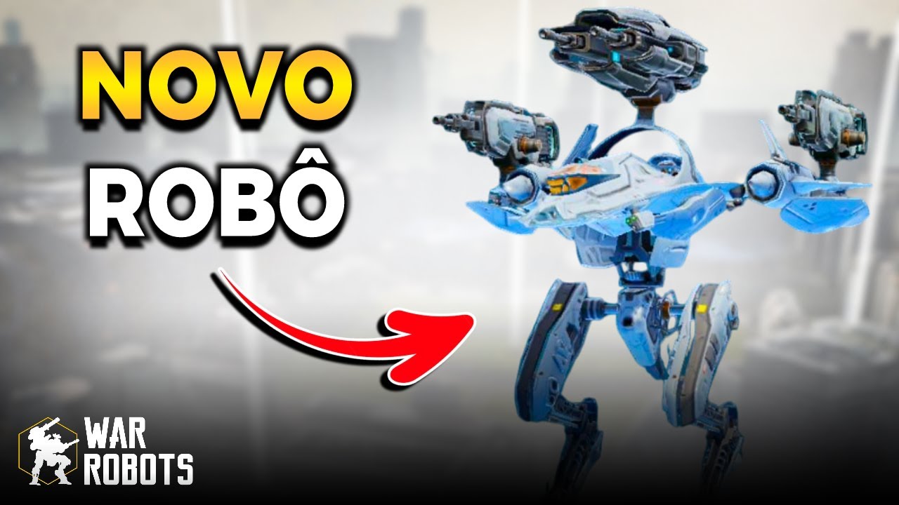 NOVO ROBÔ NUO: VOA, CEGA E BUFFA OS ALIADOS! War Robots Gameplay - YouTube