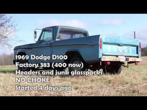 Classic car start up - YouTube