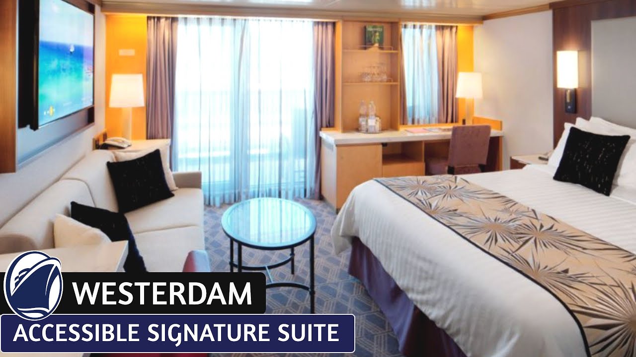HAL Westerdam | Accessible Signature Suite Walkthrough Tour & Review 4K ...