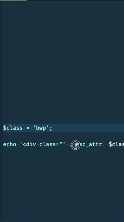 When To Escape In Wordpress Buntywp Shorts Wordpress Youtube
