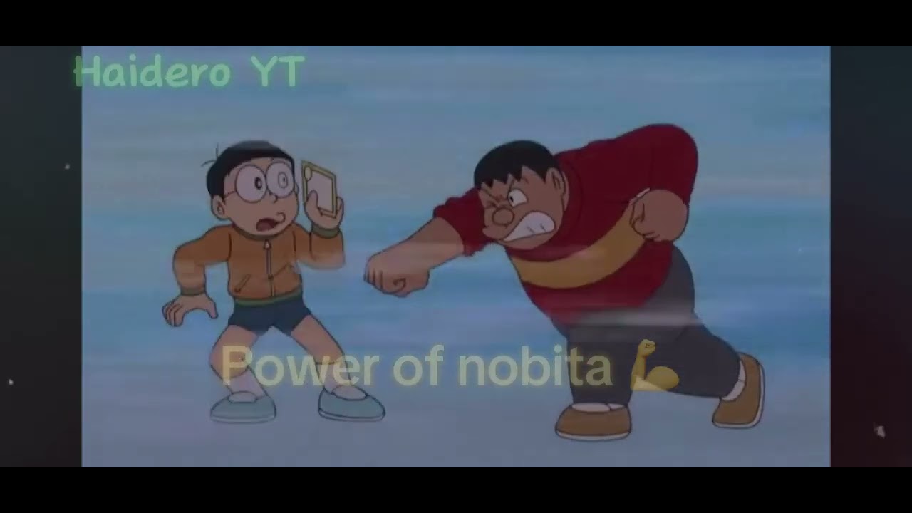 Power of nobita 💪||Edit nobita zero to hero 😅 - YouTube