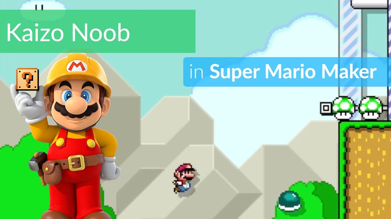 Super Mario Maker - Kaizo Noob [Deutsch] - YouTube
