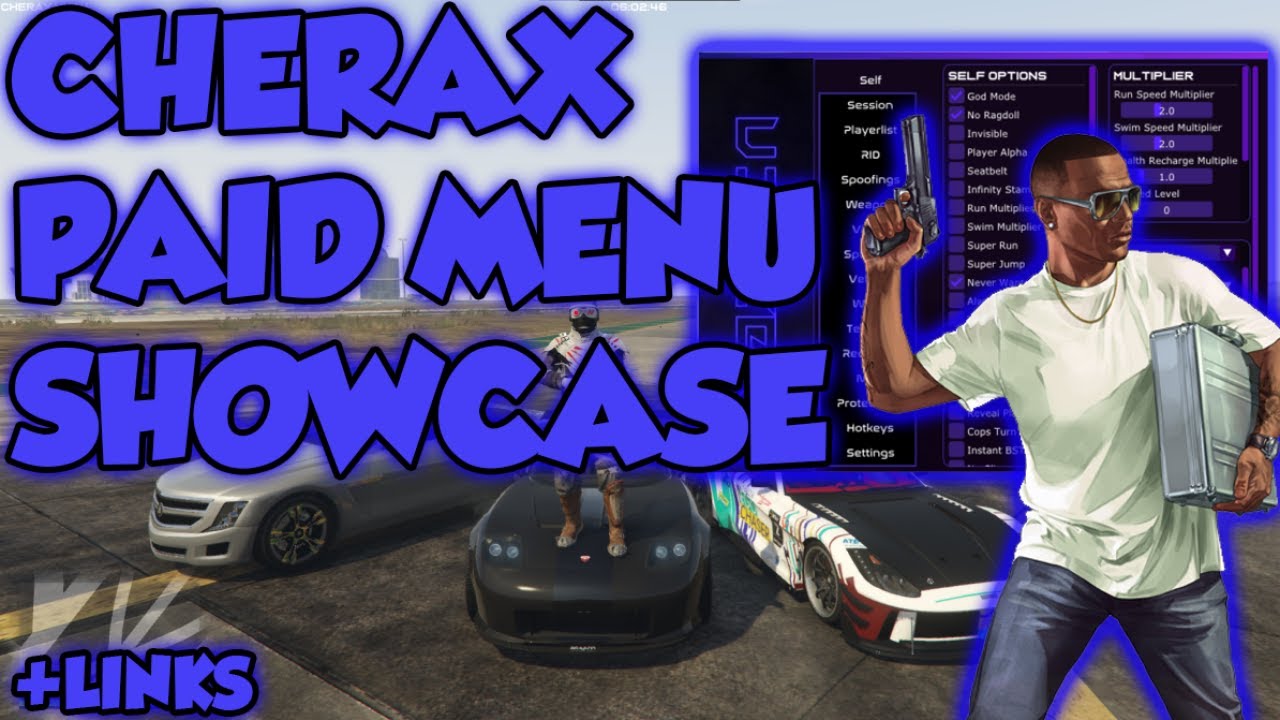 CHERAX PAID MENU 1.52 (Showcase) - YouTube