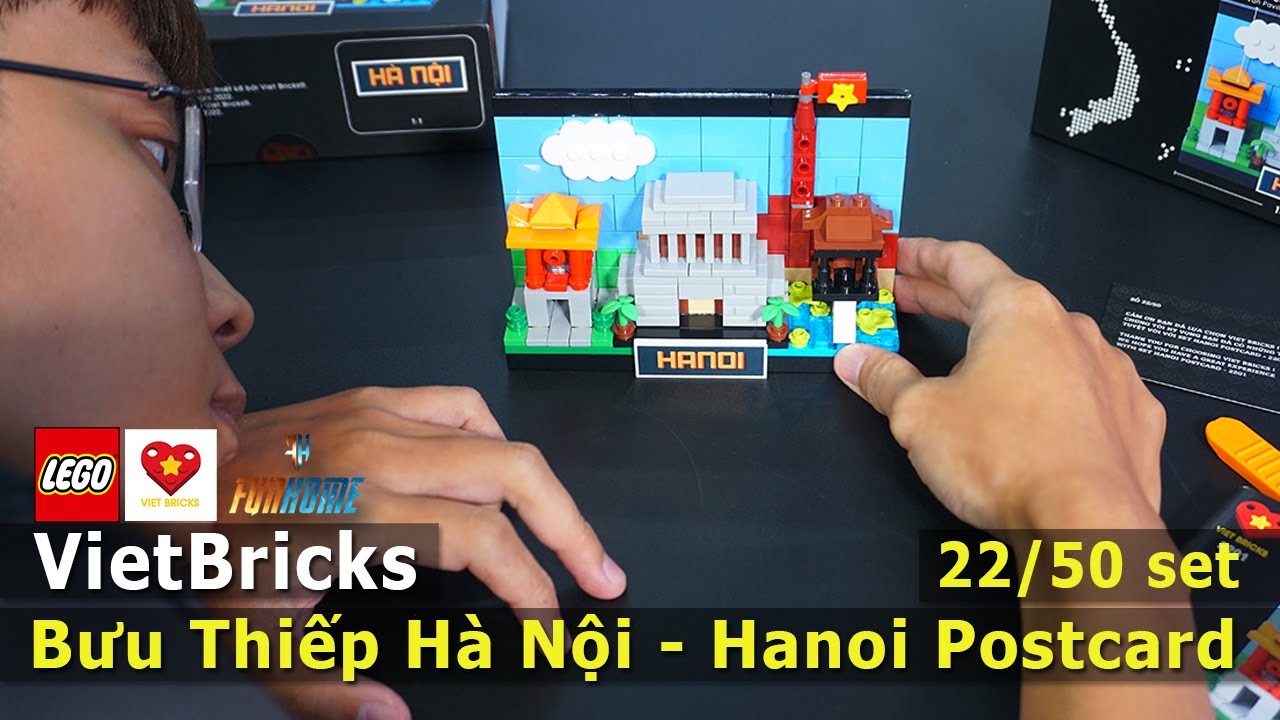 Sản phẩm LEGO đầu tiên của Việt Nam bởi VietBricks - 22/50 set - Bưu ...