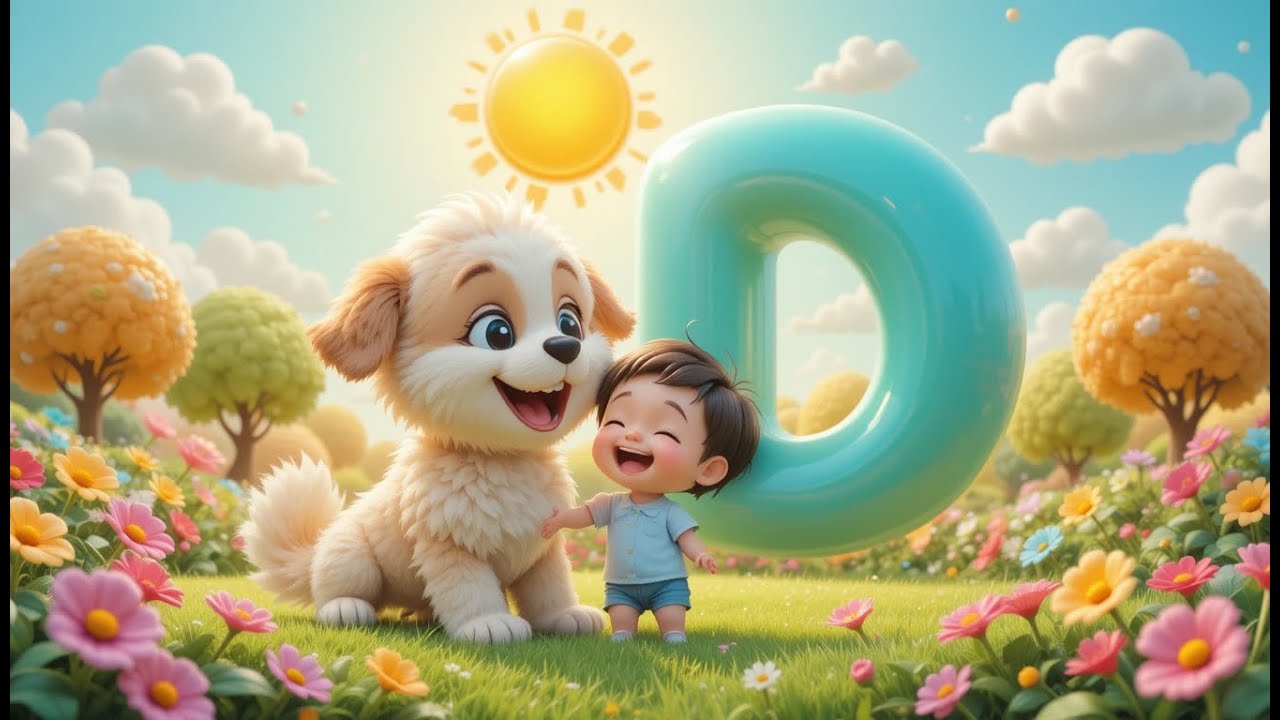 D is for Dog | ABC Animal Song for Kids | Learn the Alphabet with ...