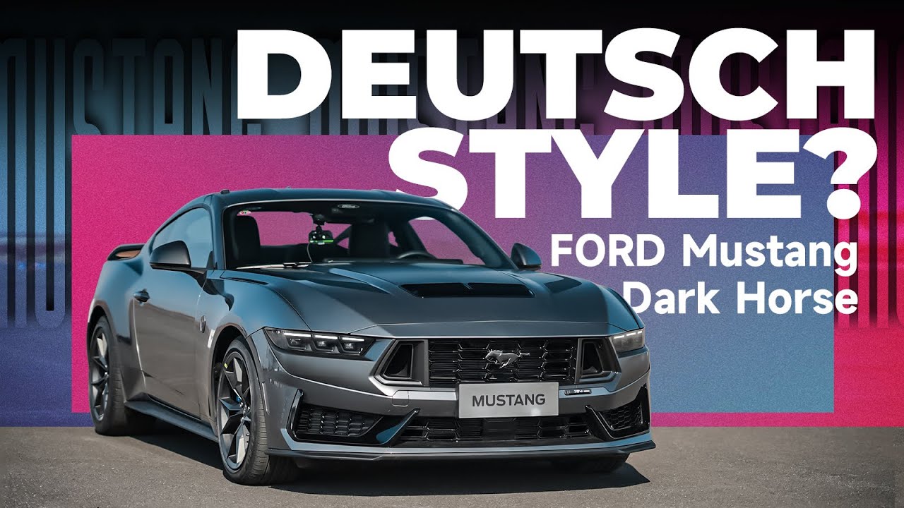 The Mustang just turned itself into a German performance car! Dark ...