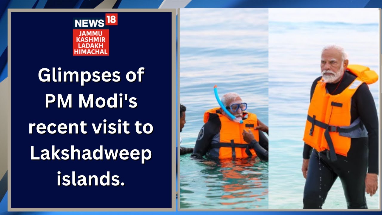 Watch | Glimpses of PM Modi's recent visit to Lakshadweep islands ...