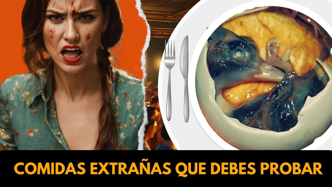 Ránking: Los 10 alimentos más extraños del mundo - YouTube