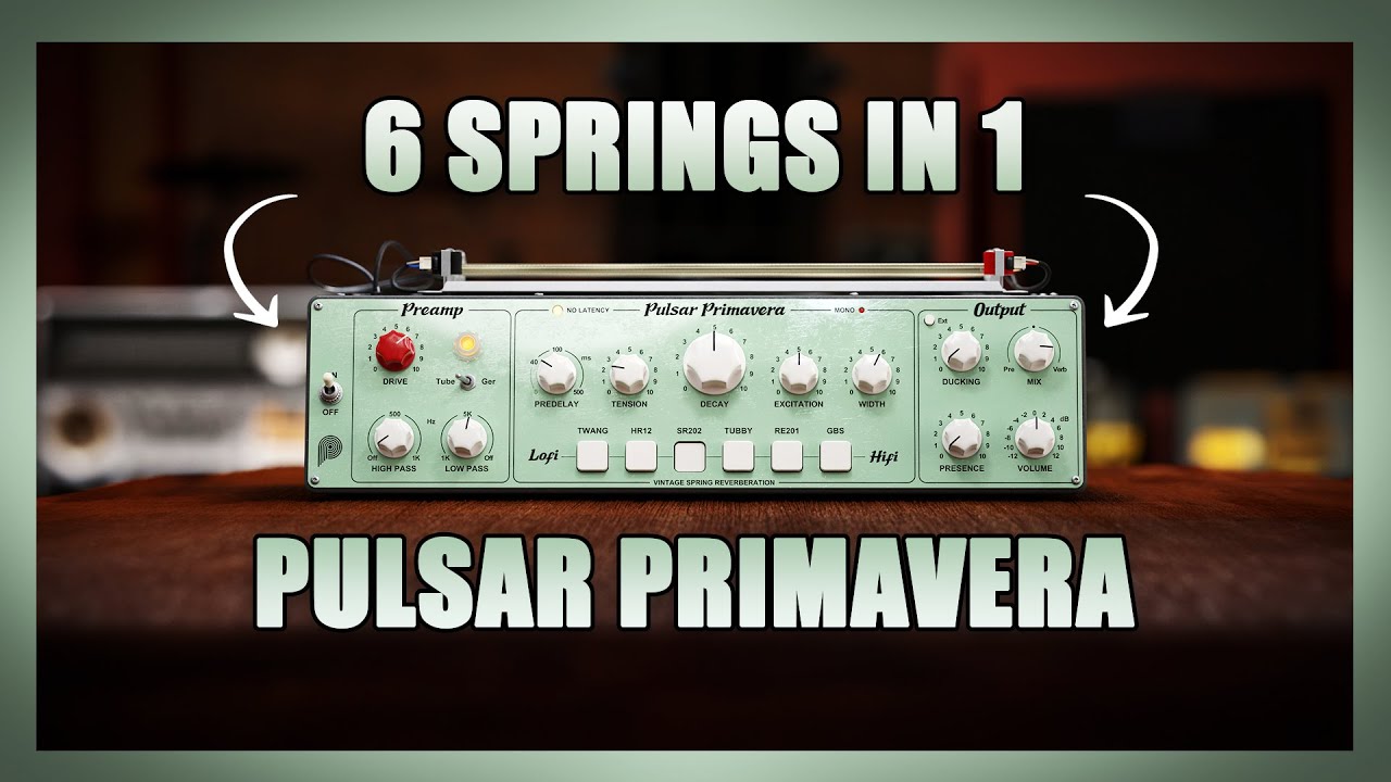6 Spring Reverbs in 1!! - Pulsar Primavera - YouTube