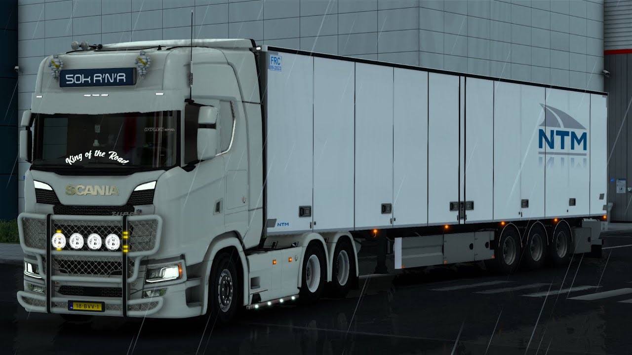 ETS 2 1.45 Real V8 Exhaust Open Pipe Sound For Scania RJL & Next Gen ...