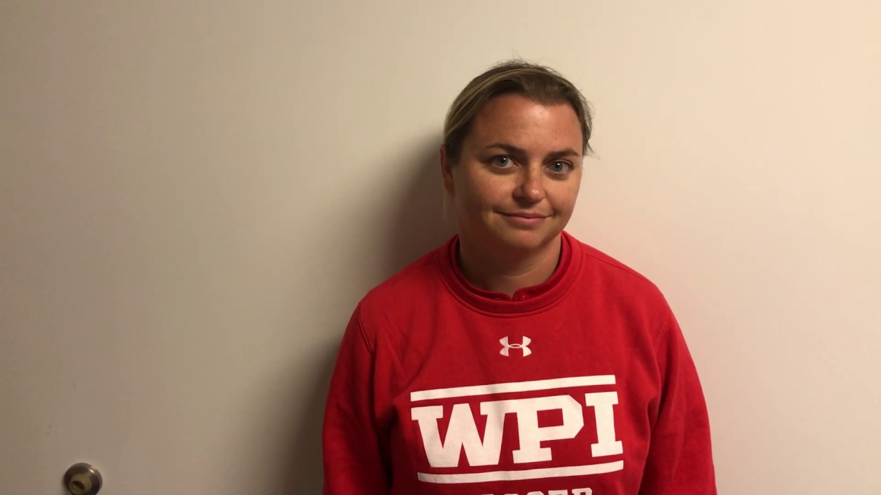 WPI Women's Soccer Post-Game Interview - head coach Steph Riley-Schafer ...