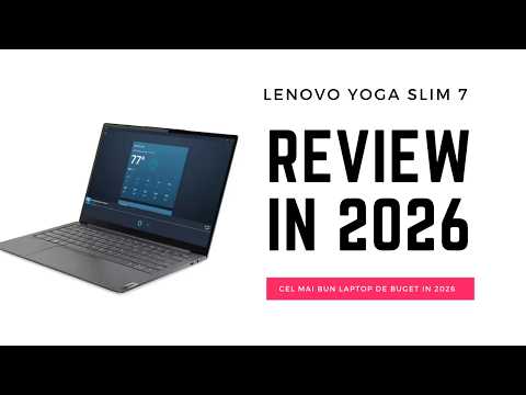CEL MAI BUN LAPTOP DE CARE NU AI AUZIT?! LENOVO YOGA SLIM 7 REVIEW