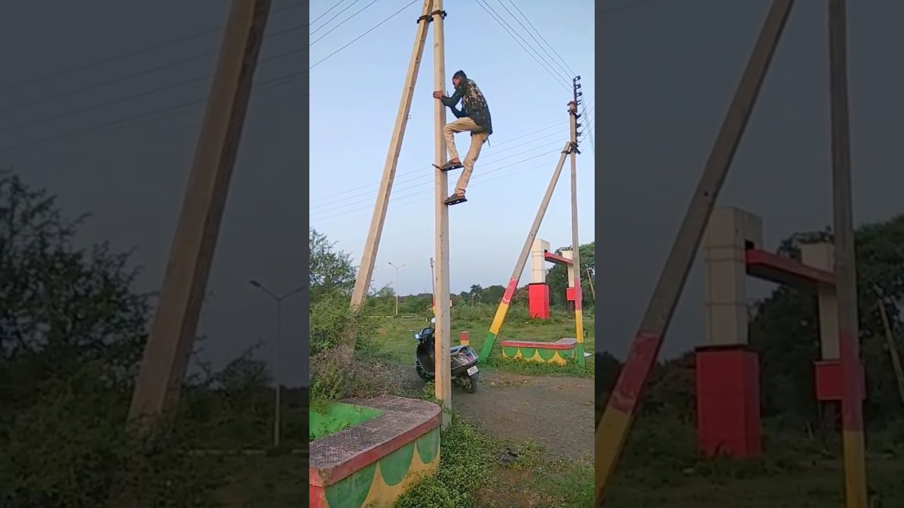 Samarth Electric Pole Rider - YouTube
