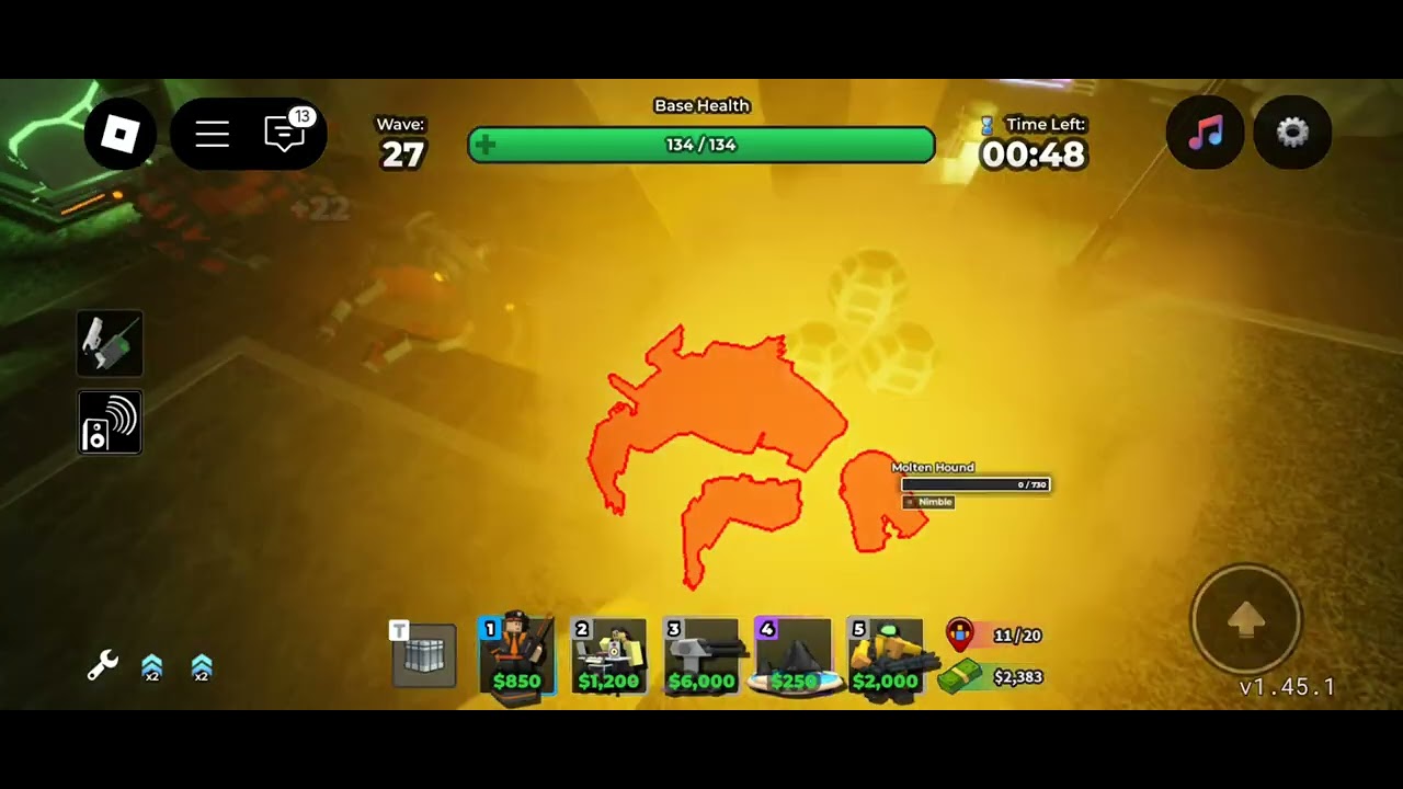 playing tds : molten rework - YouTube