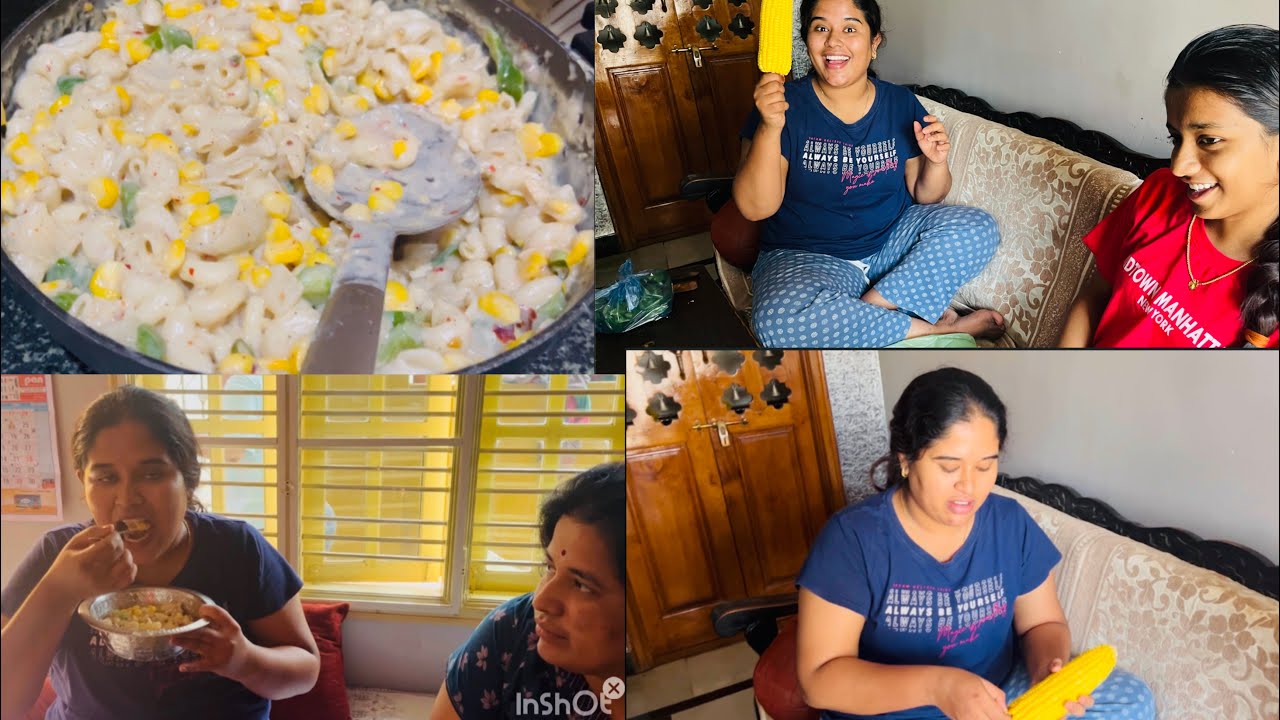 White sauce pasta🍝 was so yum🤤||Dee vlogs Kannada || - YouTube