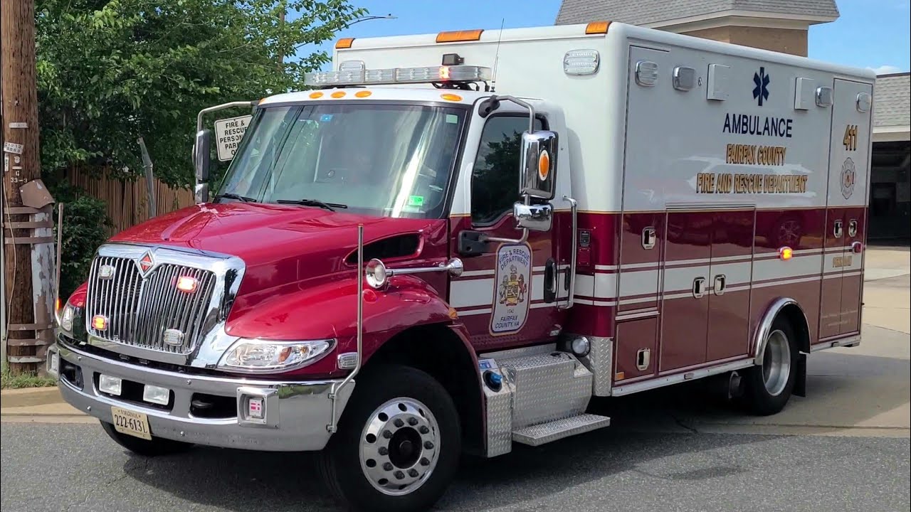 Fairfax County Fire & Rescue Department Medic 411 Responding 5-25-2025 ...