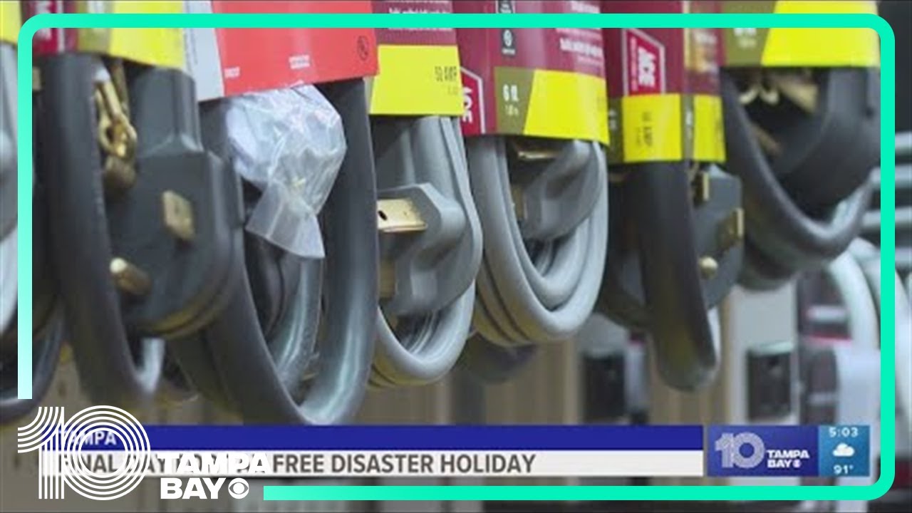 Today marks final day of Florida's Disaster Preparedness Sales Tax ...