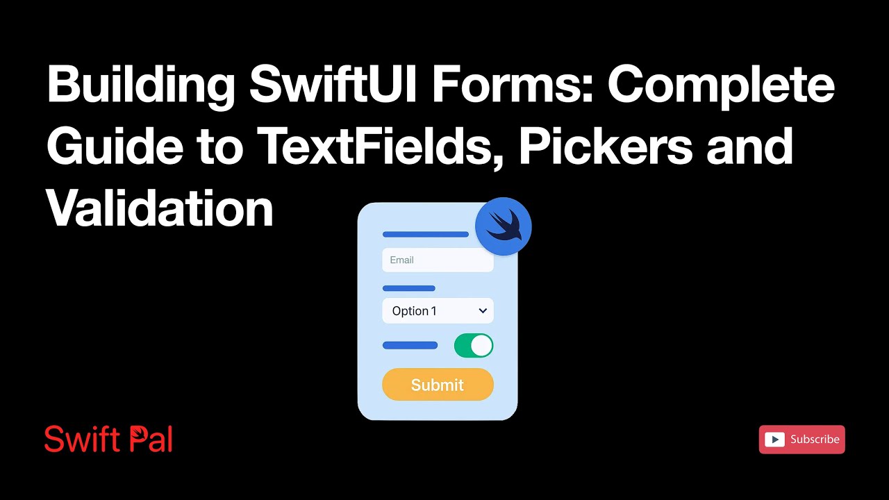 How to Build SwiftUI Forms: TextFields, Pickers, and Validation ...