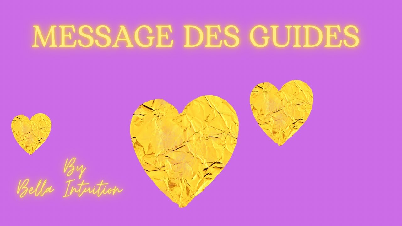 MESSAGE DES GUIDES, écoute bien ce message urgent pour toi 🍀 - YouTube