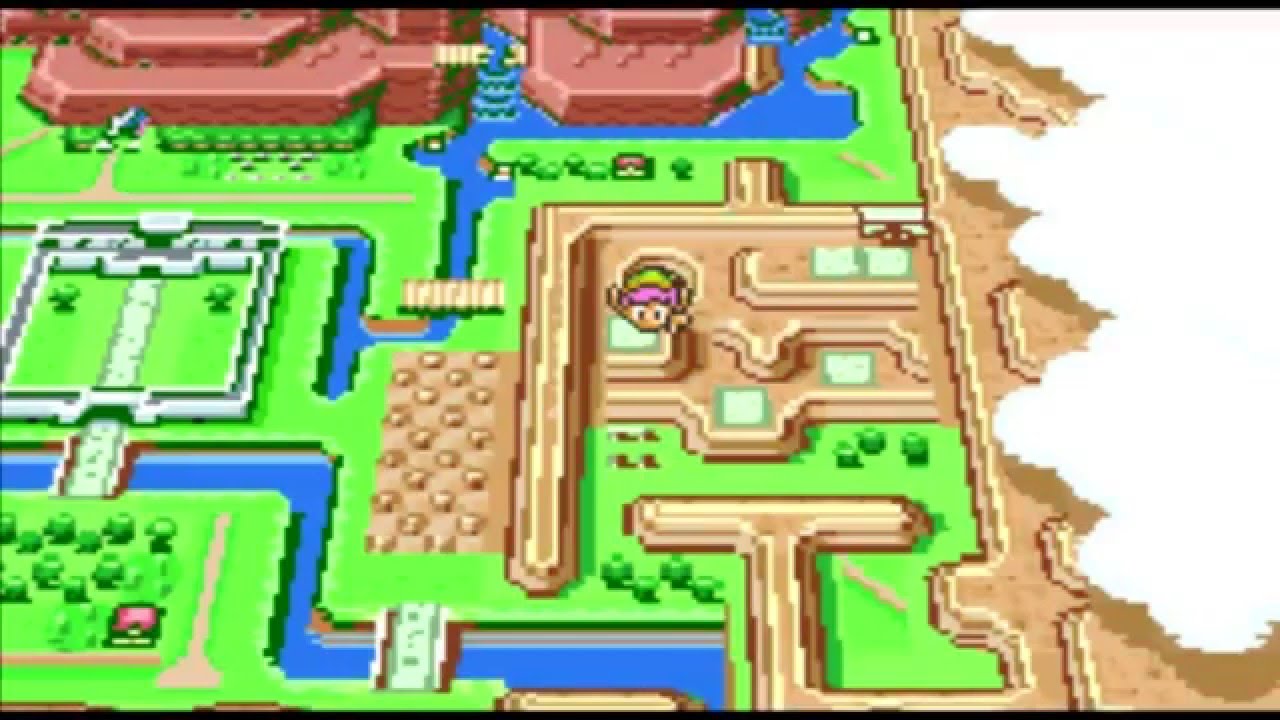 The Legend of Zelda A Link To The Past (GBA) Part 3 Exploring Hyrule ...