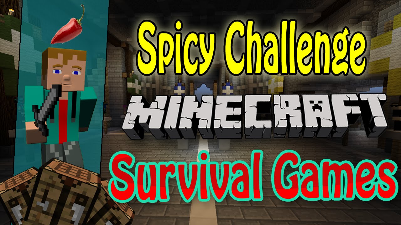 Spicy Challenge!! (Minecraft Survival Games) - YouTube