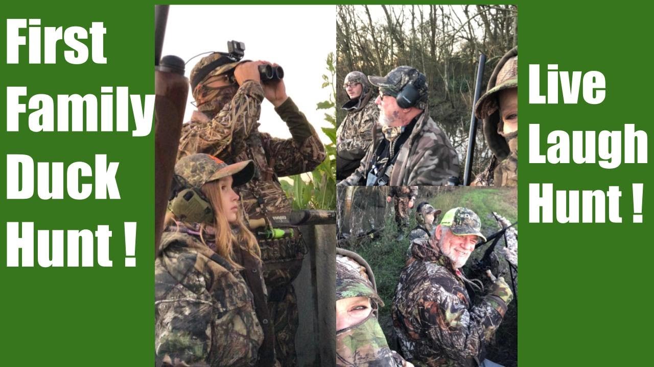 First Family Duck Hunt - YouTube