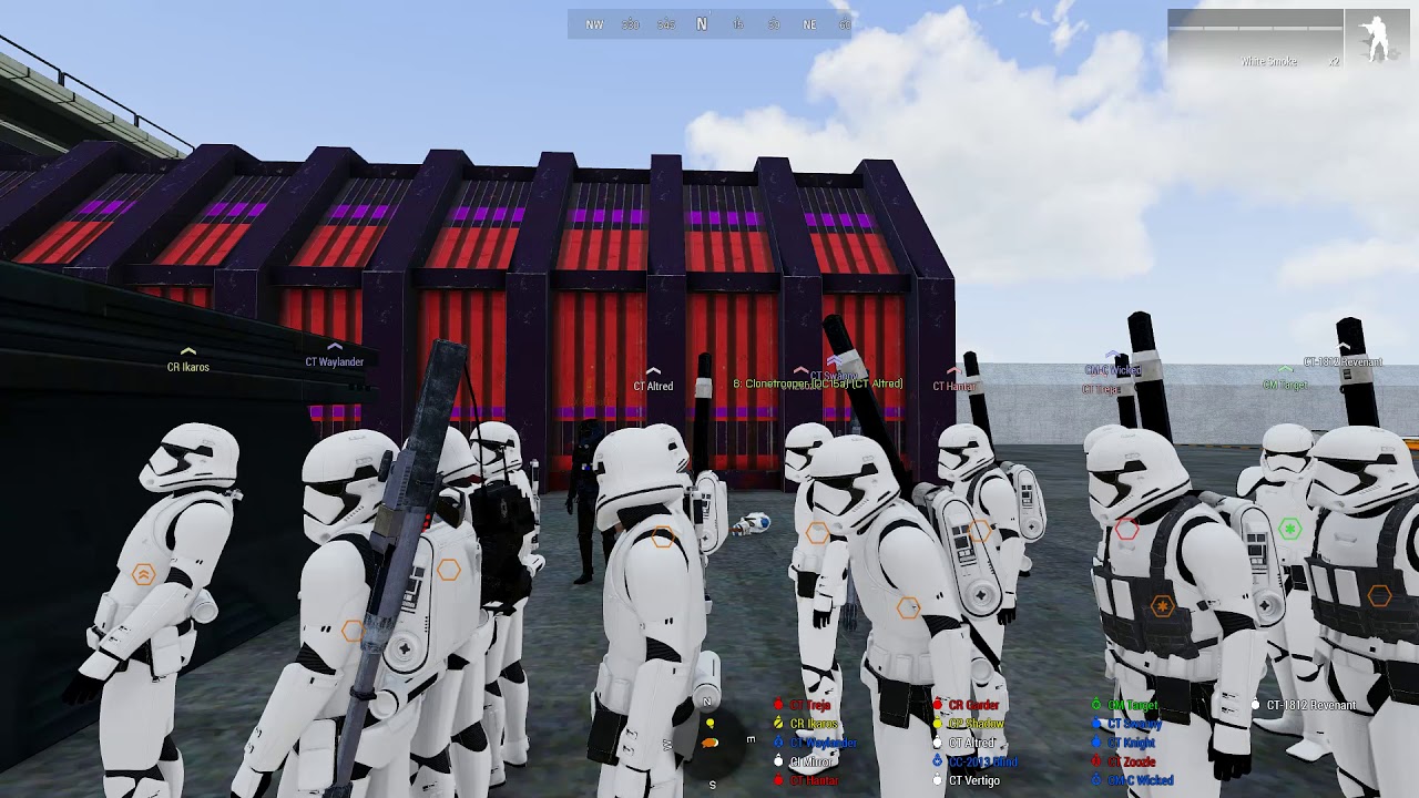 501ST LEGION CT Knight FIRST ORDER FunOp Part 2 - YouTube