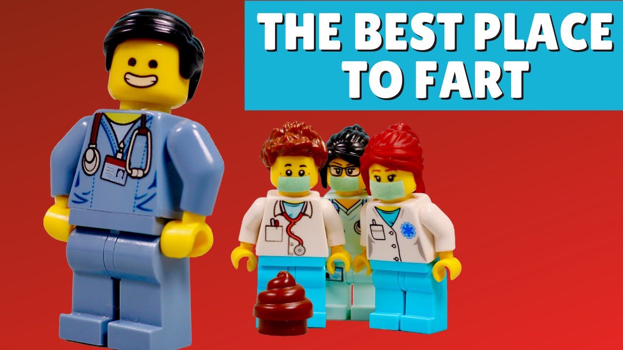 The Best Place to Fart (HILARIOUS!!) | Brickology Stop Motion - YouTube