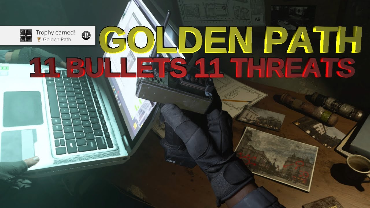 MW "Clean House" PERFECT run on Veteran, Golden Path Trophy (pure ...