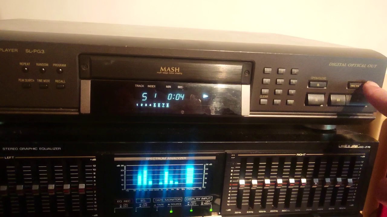 Technics SL-PG3 Compact Disc Player - YouTube