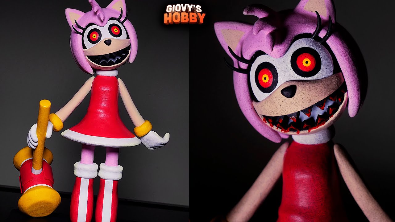 I Finally Made Possessed Amy!! ★ Cosclay Polymer Clay Tutorial - YouTube