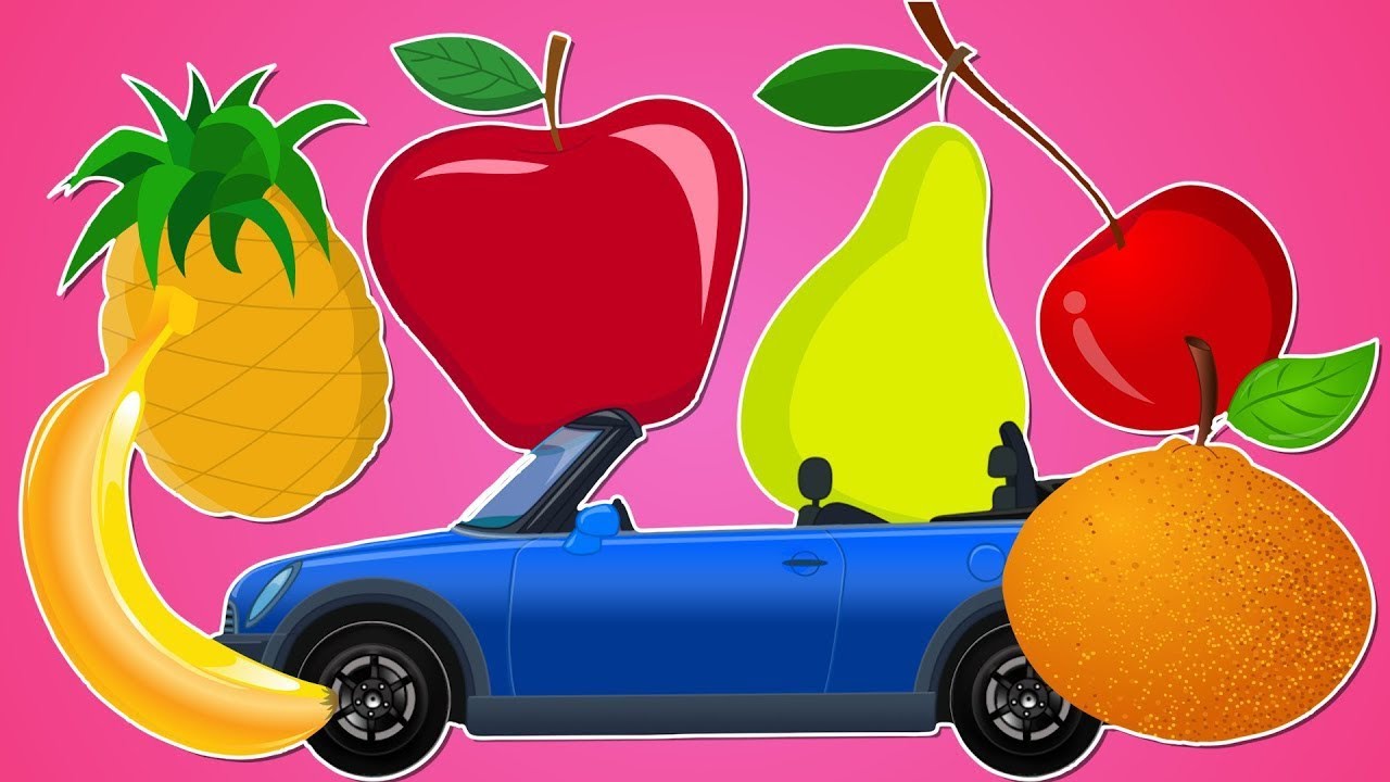 The Fruit Train - Learning for kids video - YouTube